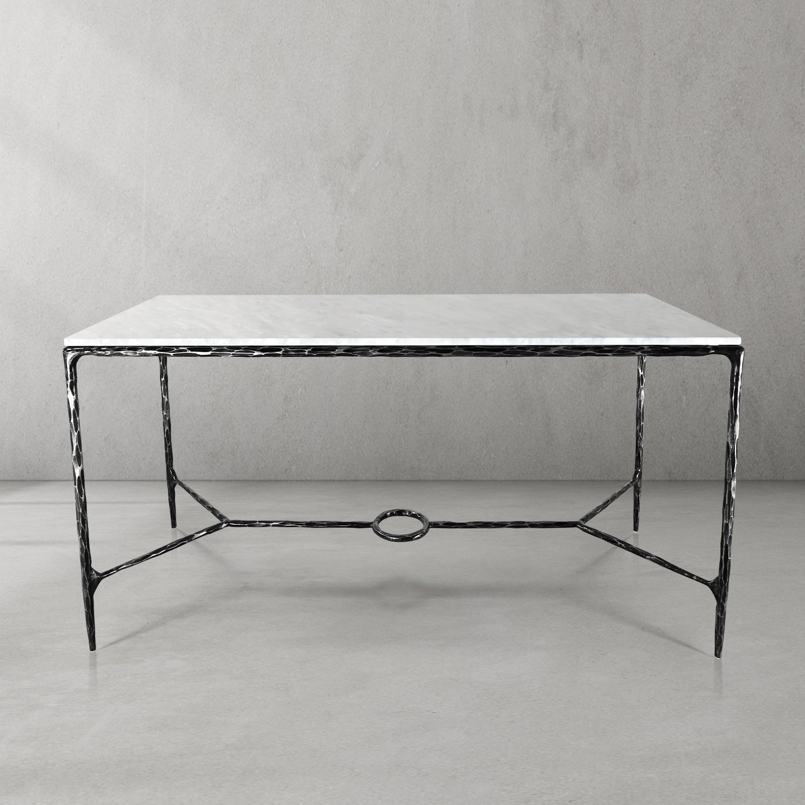 Thaddeus Rectangle Marble Desk – Lumifys