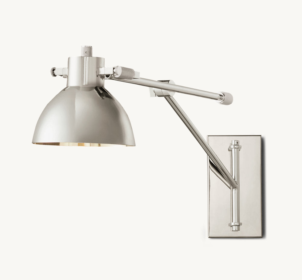 MACHINIST SWING-ARM TASK SCONCE – Lumifys