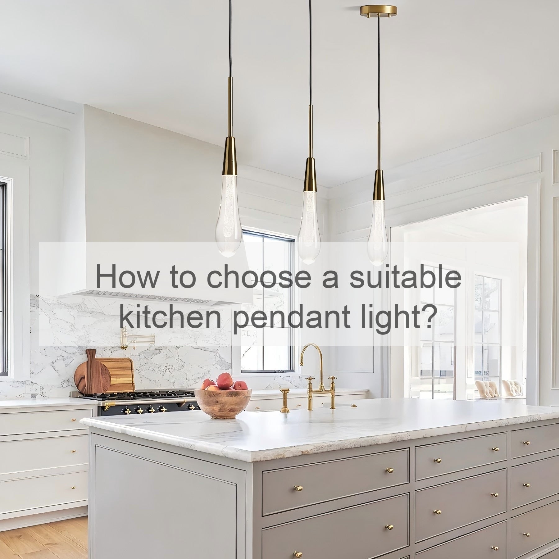 How to choose a suitable kitchen pendant light? – Lumifys